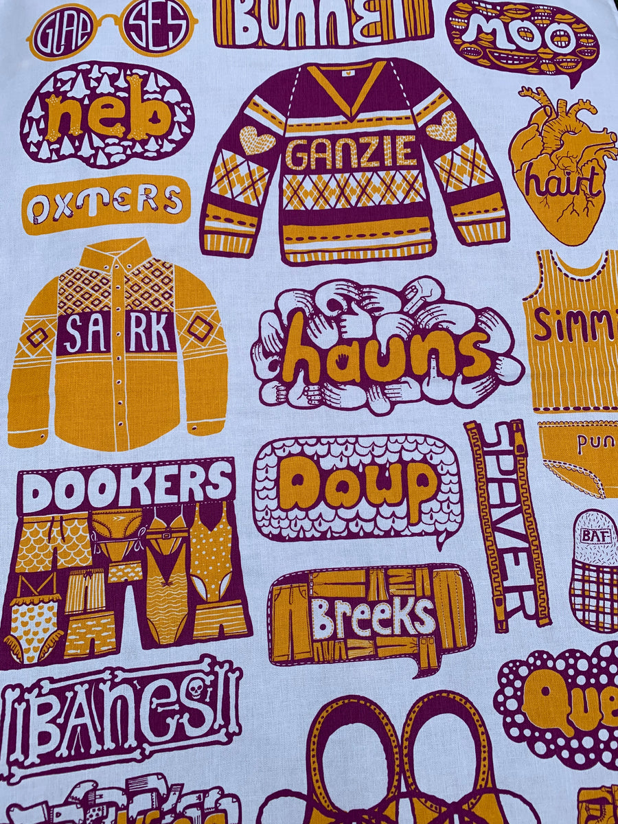 Doric Clothes And Anatomy Cotton Tea Towel Small Stories