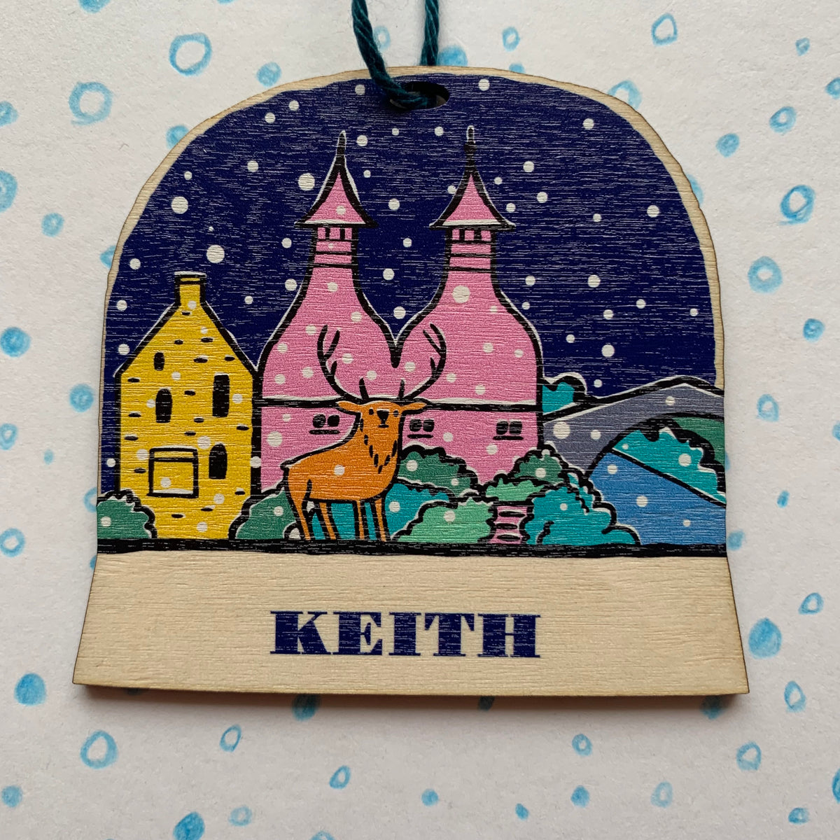 Keith snow globe decoration – small-stories