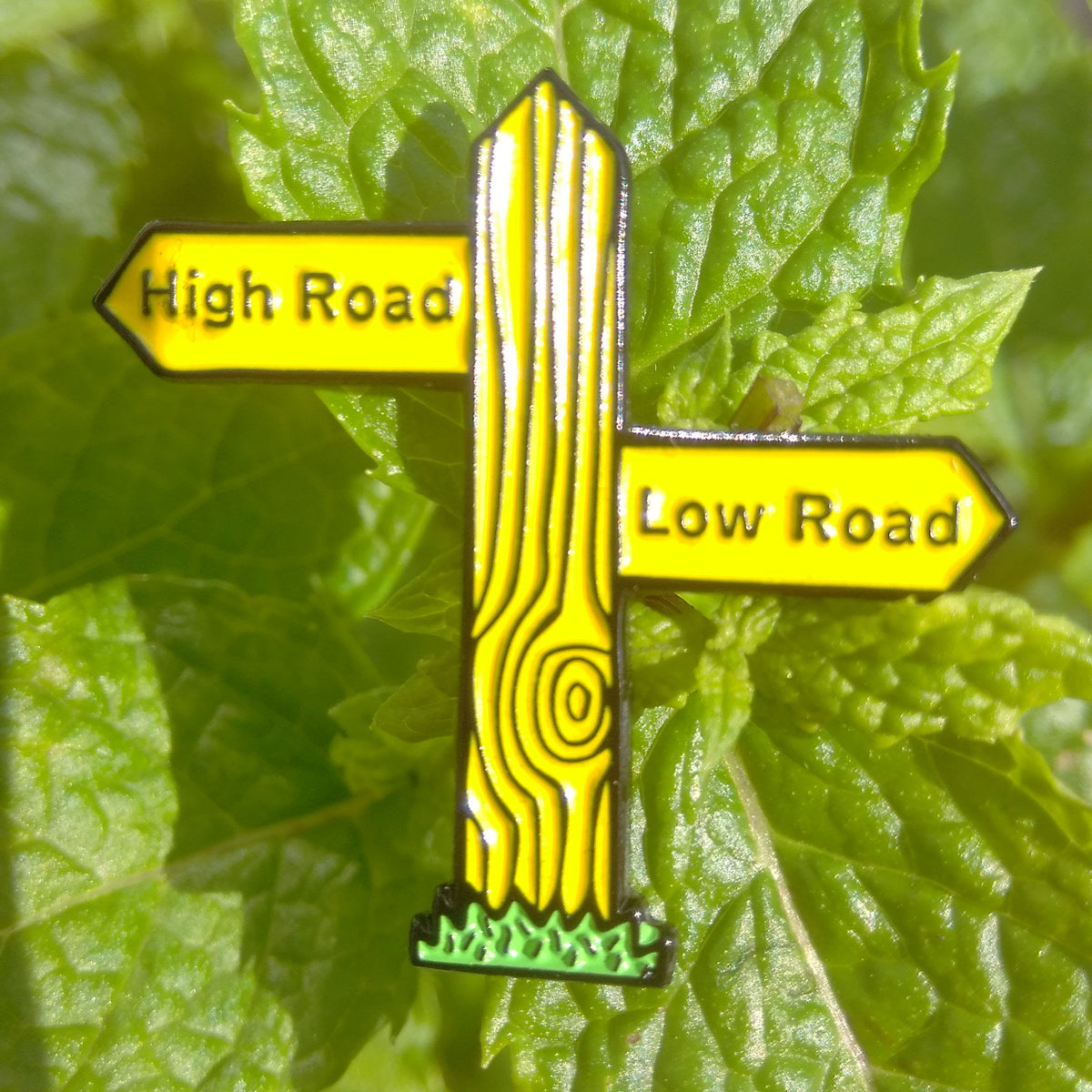 Pin - High Road / Low Road – small-stories